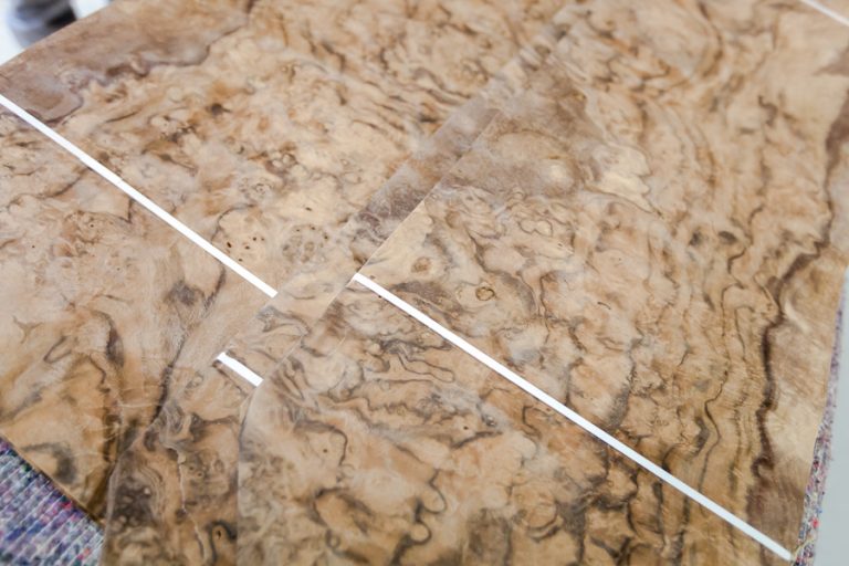 Burr Walnut Veneer stock for classic car dashboard restoration ...